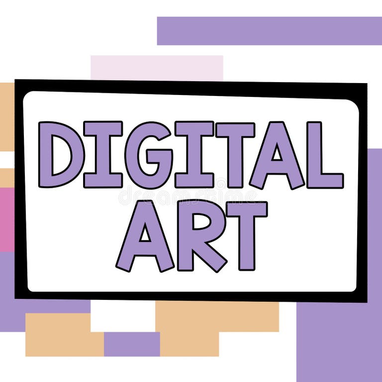 Conceptual Display Digital Art. Business Idea Use of Skill and Creative ...