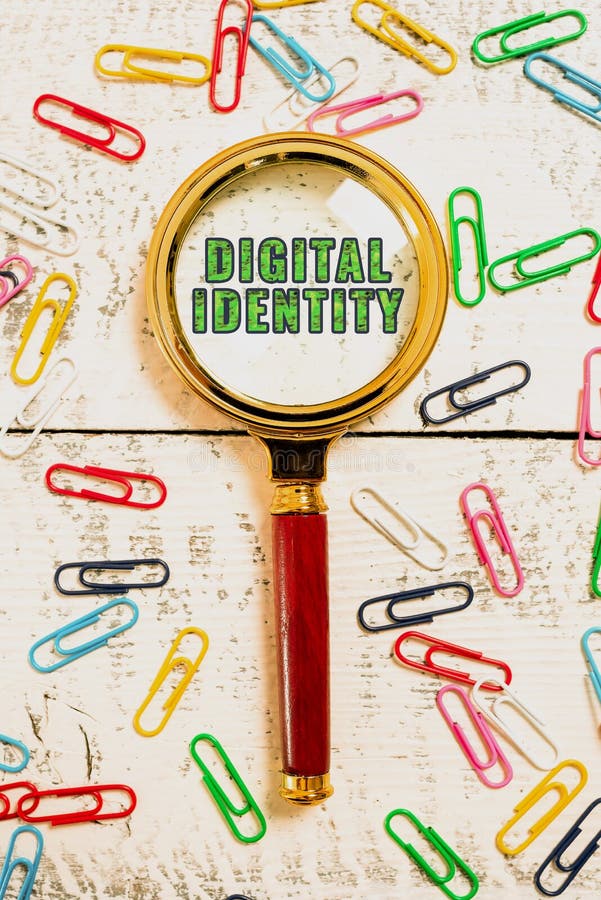 Conceptual Display Digital Identityinformation on Entity Used by ...