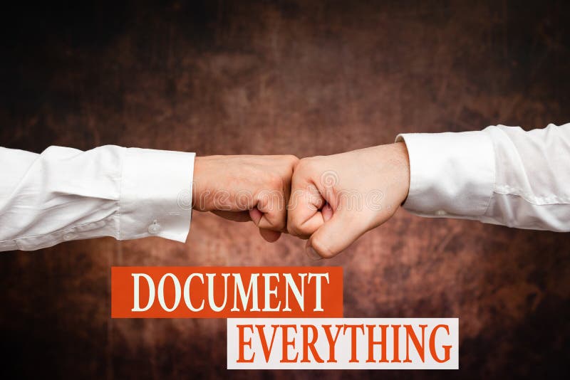 Conceptual Display Document Everything. Conceptual Photo Computer File ...