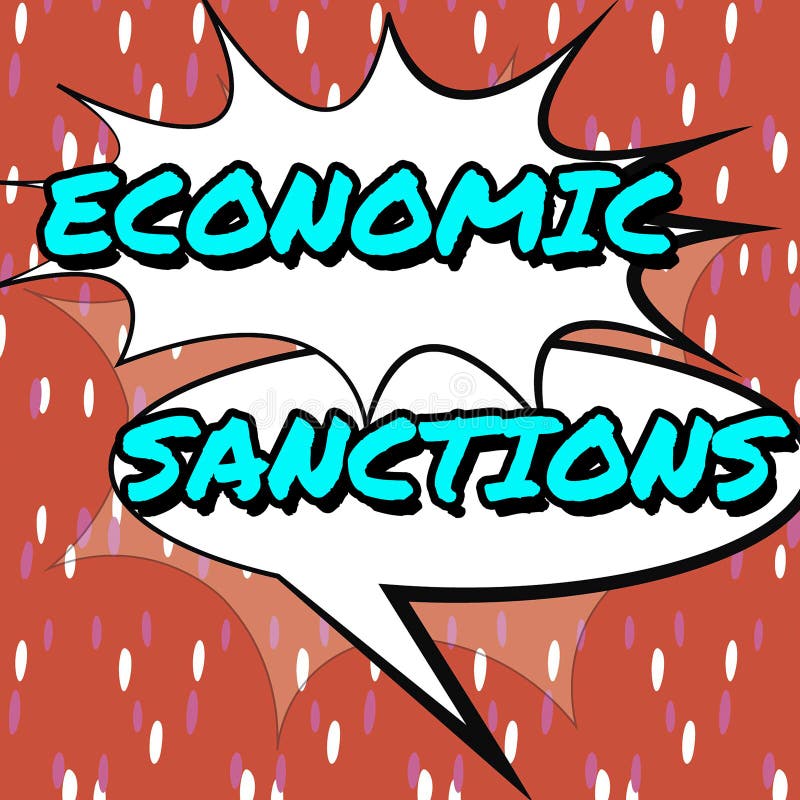 Conceptual Display Economic SanctionsPenalty Punishment Levied on ... Conceptual Display Economic SanctionsPenalty Punishment Levied on ...