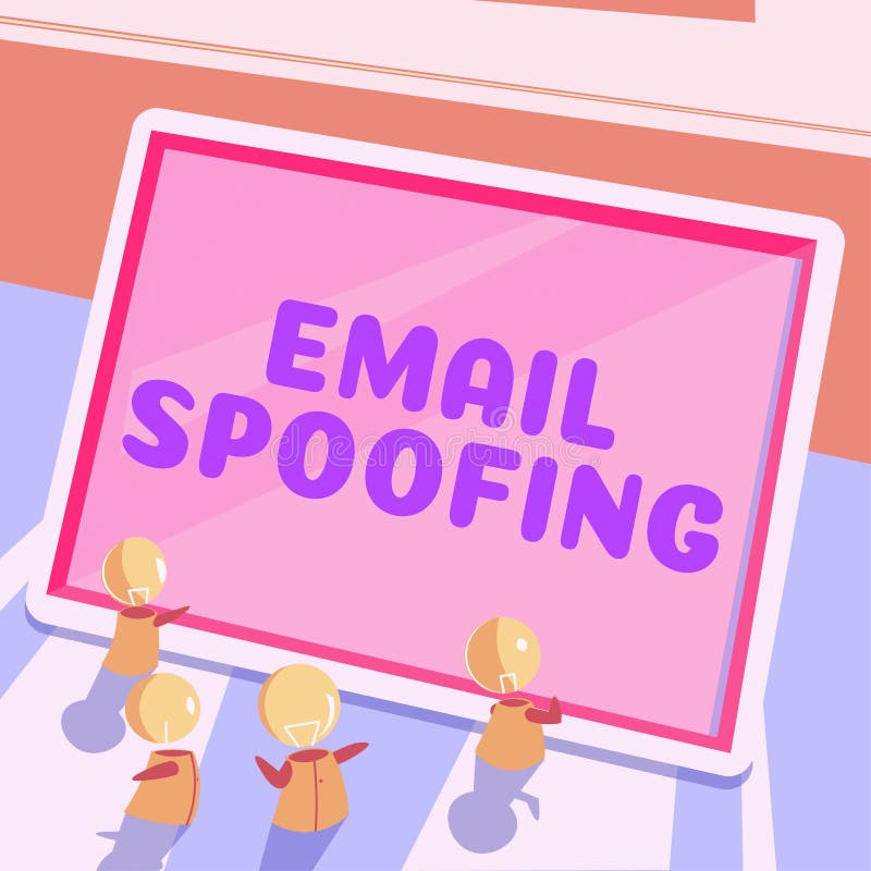 Text Caption Presenting Email Spoofing. Business Concept Secure the ... Text Caption Presenting Email Spoofing. Business Concept Secure the ...