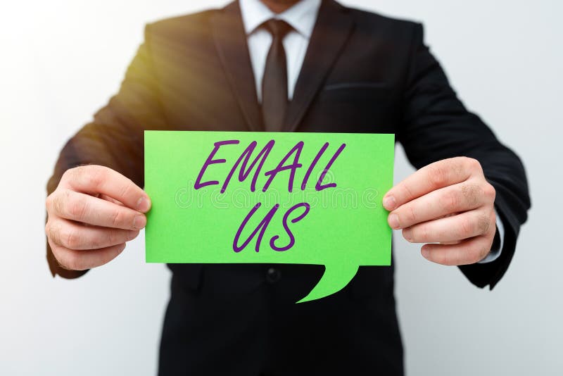 Conceptual Display Email Us. Word for Sending a Commercial Message To a ... Conceptual Display Email Us. Word for Sending a Commercial Message To a ...