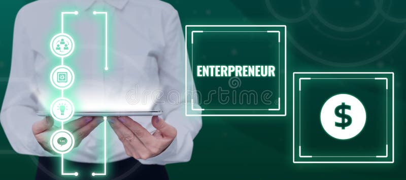 Conceptual Display Entrepreneur. Business Overview Enterprise Resource ...