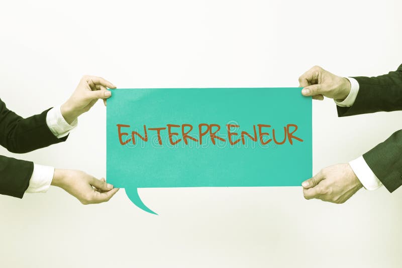 Conceptual Display Entrepreneur. Conceptual Photo Enterprise Resource ...