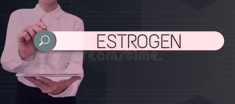 Conceptual Display Estrogen. Conceptual Photo Group of Hormones Promote ... Conceptual Display Estrogen. Conceptual Photo Group of Hormones Promote ...