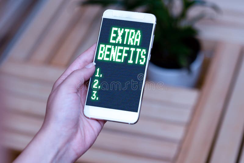 Conceptual Display Extra Benefits. Internet Concept Additional ... Conceptual Display Extra Benefits. Internet Concept Additional ...