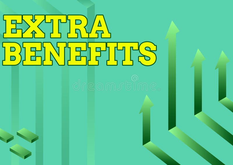 Text Caption Presenting Extra Benefits. Concept Meaning Conclusion Last ...