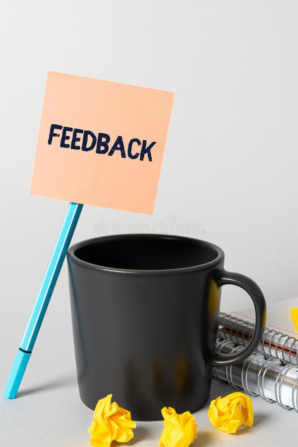 Conceptual Display Feedback. Business Approach Transmission of ...