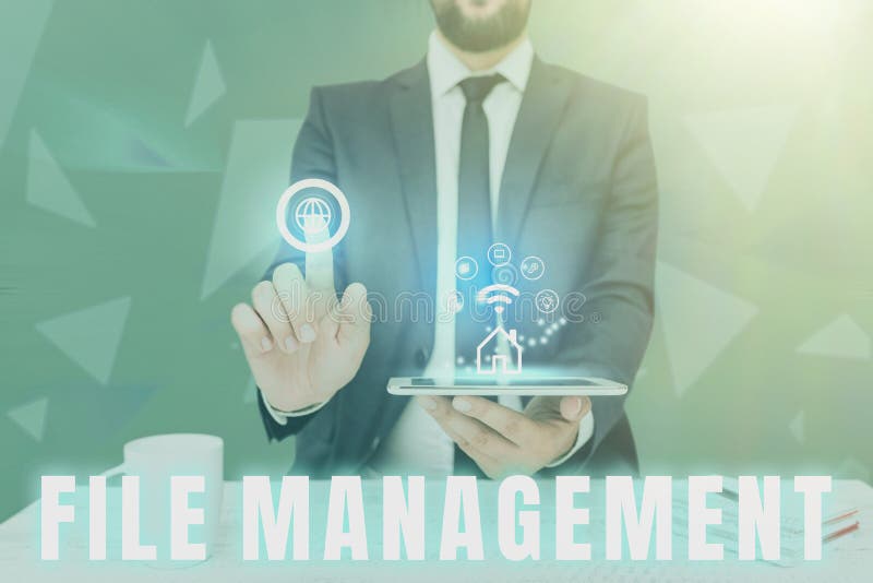 Conceptual Display File Management. Word for Computer Program that ...