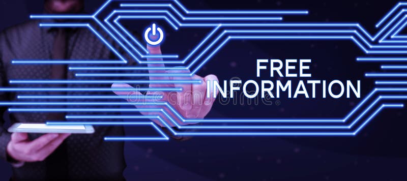 Conceptual Display Free Information. Business Overview Knowledge ...