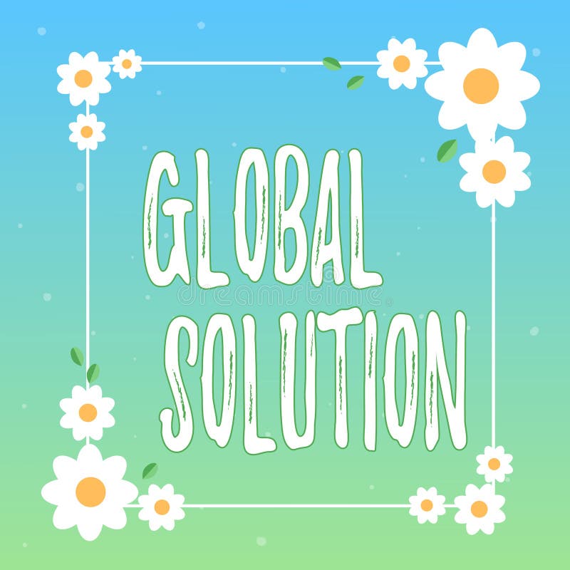 Conceptual Display Global Solution. Business Overview Dealing with a ...
