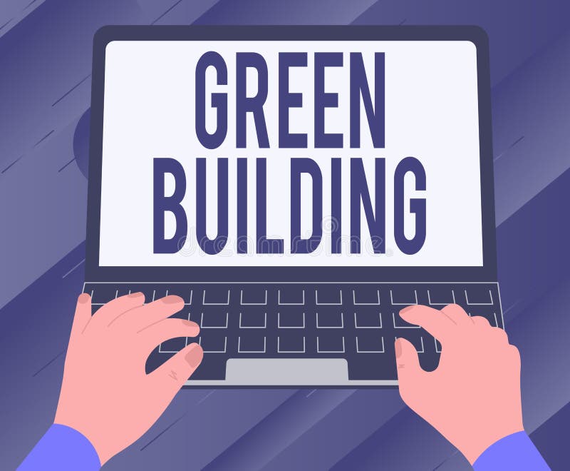 Conceptual Display Green Building. Business Approach a Structure that ... Conceptual Display Green Building. Business Approach a Structure that ...