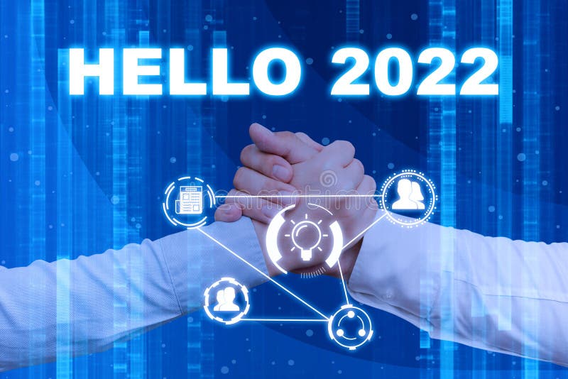 Conceptual Display Hello 2022. Business Showcase Hoping for a Greatness ... Conceptual Display Hello 2022. Business Showcase Hoping for a Greatness ...
