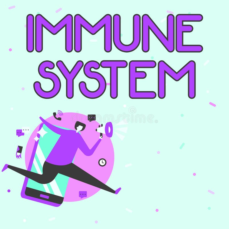Conceptual Display Immune System. Conceptual Photo Host Defense System ...