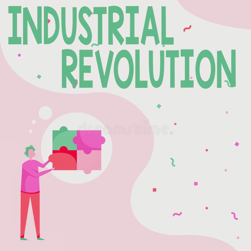 Conceptual Display Industrial Revolution. Word for Changes in ... Conceptual Display Industrial Revolution. Word for Changes in ...