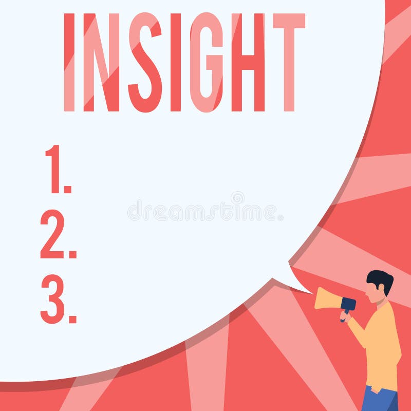 Conceptual Caption Insight. Business Showcase Capacity Gain Accurate ...