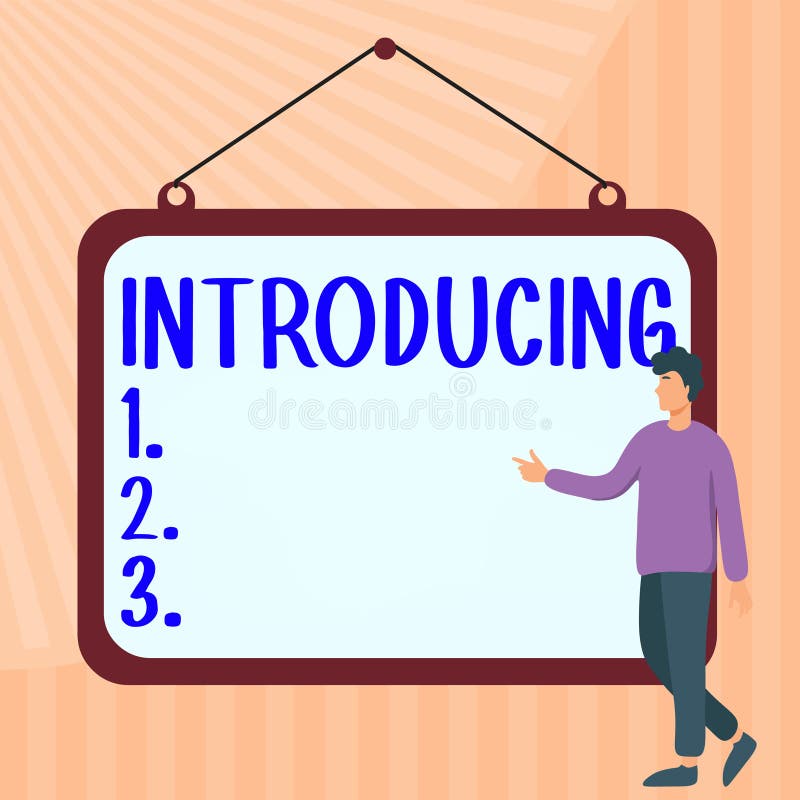 Conceptual Display Introducing. Business Idea Presenting a Topic or ...