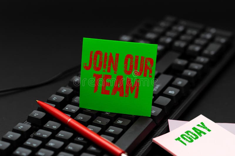 Conceptual Display Join Our Team. Business Idea Inviting Someone into ... Conceptual Display Join Our Team. Business Idea Inviting Someone into ...