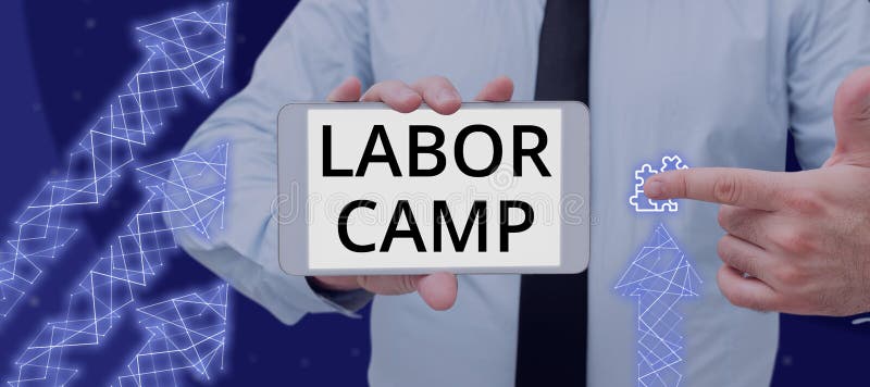 Text Showing Inspiration Labor Camp. Business Overview a Penal Colony ... Text Showing Inspiration Labor Camp. Business Overview a Penal Colony ...