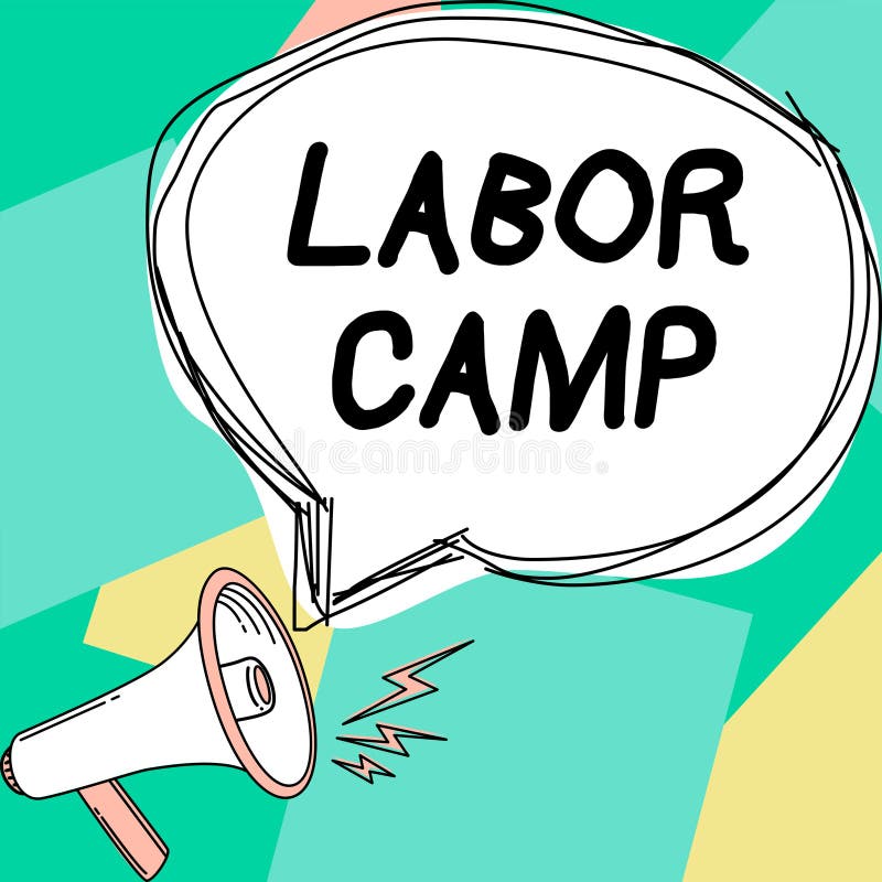 Conceptual Display Labor Camp. Internet Concept a Penal Colony Where ... Conceptual Display Labor Camp. Internet Concept a Penal Colony Where ...