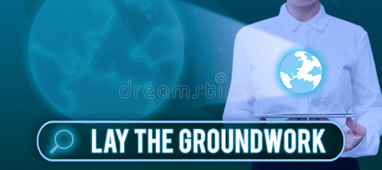 Handwriting Text Lay the GroundworkPreparing the Basics or Foundation ...