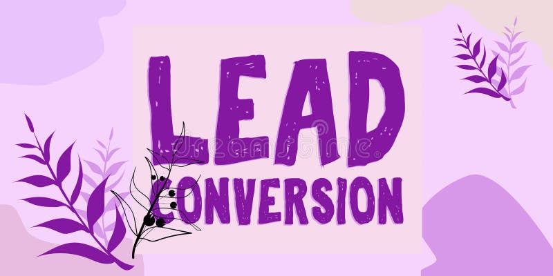 Conceptual Display Lead Conversion. Business Overview Process of ...
