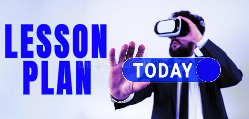 Conceptual Display Lesson Plan. Internet Concept a Teacher S Detailed ...