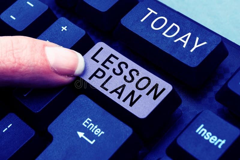 Conceptual Display Lesson Plan. Internet Concept a Teacher S Detailed ...