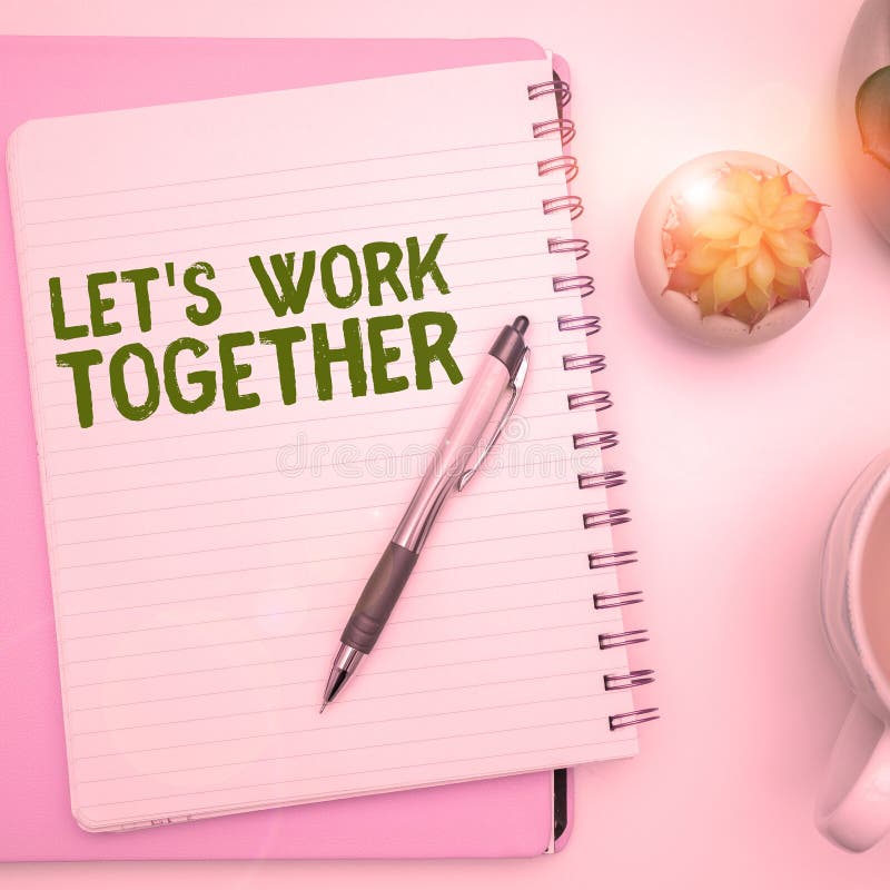 Conceptual Display Let S Work Together. Business Idea Unite and Join ... Conceptual Display Let S Work Together. Business Idea Unite and Join ...