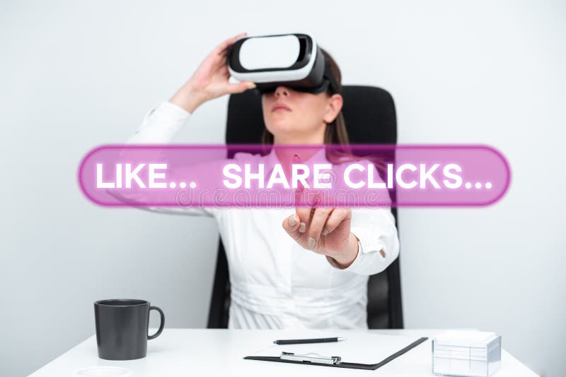Conceptual Display Like Share Clicks . Business Approach Content ... Conceptual Display Like Share Clicks . Business Approach Content ...