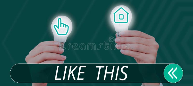 Conceptual Display Like this. Word Written on an Action Refering To ...