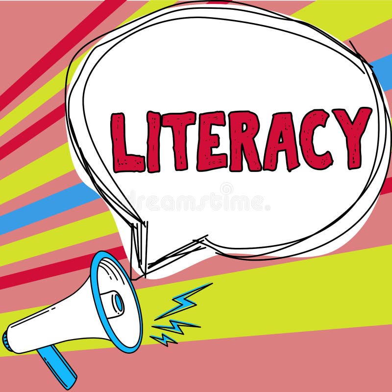 Conceptual Display Literacy. Word Written on Ability To Read and Write ...