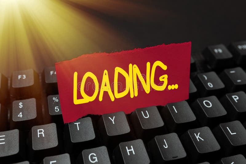 Loading Written Stock Illustrations – 230 Loading Written Stock ...