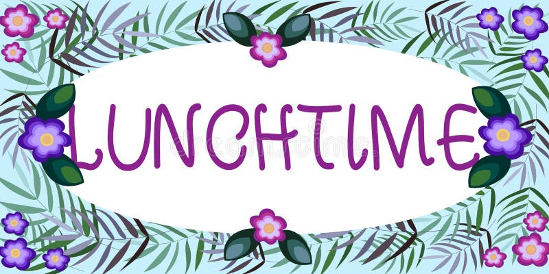 Display Lunchtime Stock Illustrations – 43 Display Lunchtime Stock ...