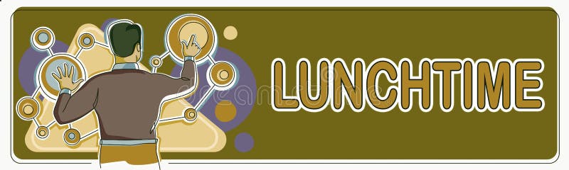 Display Lunchtime Stock Illustrations – 43 Display Lunchtime Stock ...