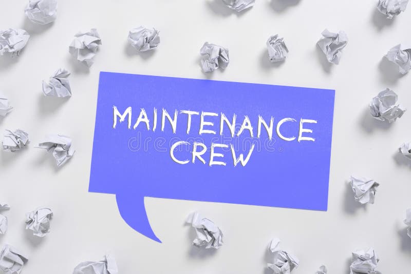 Conceptual Display Maintenance Crew. Business Overview Performs Deep ...