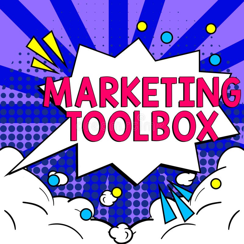 Conceptual Display Marketing Toolbox. Word Written on Means in ... Conceptual Display Marketing Toolbox. Word Written on Means in ...