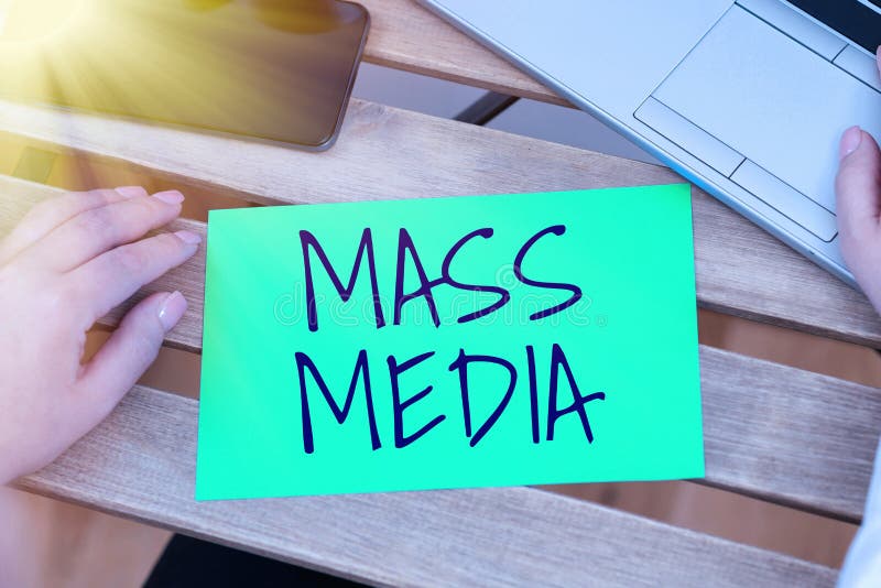 Conceptual Display Mass Media. Business Idea Group Showing Making News ... Conceptual Display Mass Media. Business Idea Group Showing Making News ...