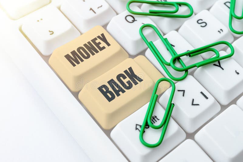 Text Caption Presenting Money Back. Business Overview Get What You Paid ...