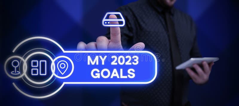 Conceptual Display My 2023 Goals. Concept Meaning Setting Up Personal ... Conceptual Display My 2023 Goals. Concept Meaning Setting Up Personal ...