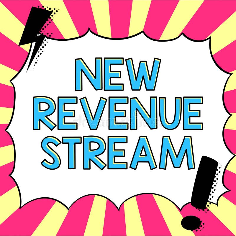 Conceptual Display New Revenue StreamAdditional Enhanced Source of ...