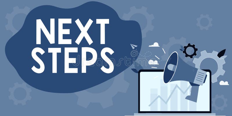 Conceptual Display Next Steps. Business Idea Numper of Process Going To ...