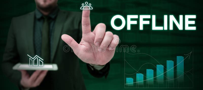 Conceptual Display Offline. Concept Meaning Not Having Directly ...