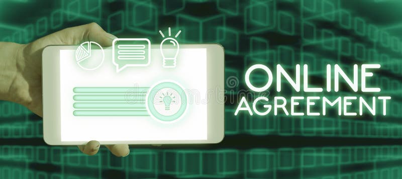 Conceptual Display Online Agreement. Business Concept Contracts that ... Conceptual Display Online Agreement. Business Concept Contracts that ...