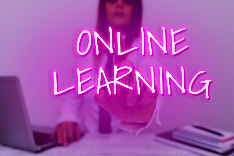 Text Caption Presenting Online Learning. Concept Meaning Larning with ...