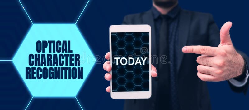 Conceptual Display Optical Character Recognition. Business Idea the ... Conceptual Display Optical Character Recognition. Business Idea the ...