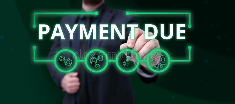 Handwriting Text Payment Due. Business Concept the Date when Payment ... Handwriting Text Payment Due. Business Concept the Date when Payment ...