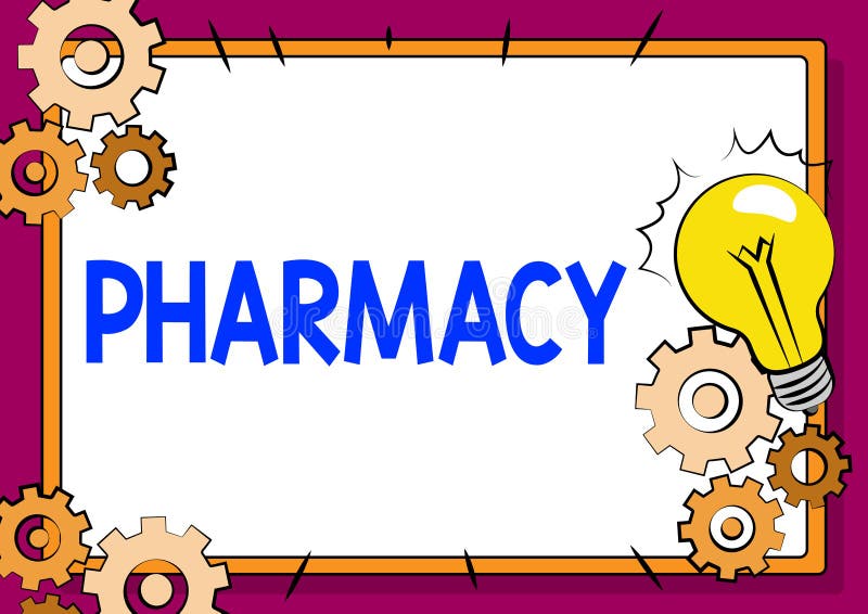 Conceptual Display Pharmacy. Word Written on the Practice of ... Conceptual Display Pharmacy. Word Written on the Practice of ...