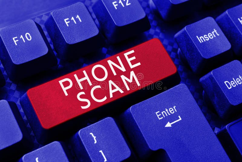 Conceptual Display Phone Scam. Business Idea Getting Unwanted Calls To ... Conceptual Display Phone Scam. Business Idea Getting Unwanted Calls To ...