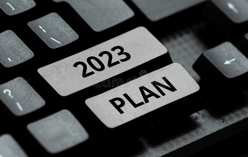 Conceptual Display 2023 Plan. Business Idea Setting Up Your Goals and ...